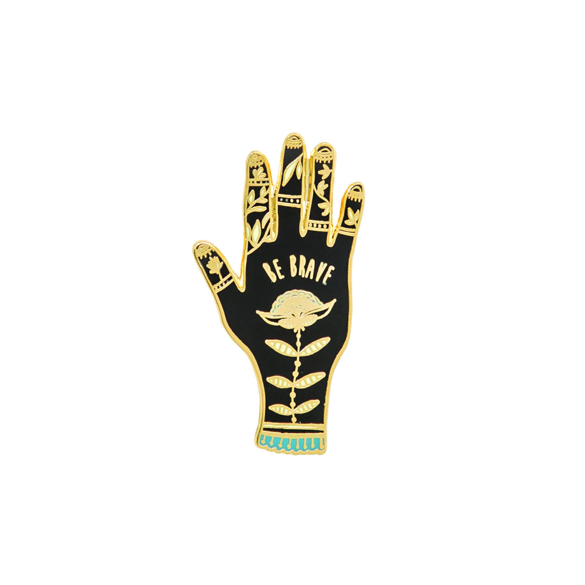 A Brave Hand Enamel Pin – Amicreative